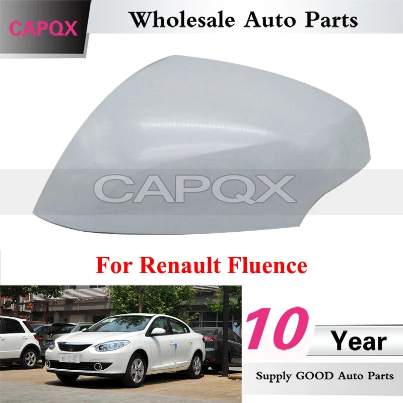 CAPQX For Renault Fluence Auto Outside Rearview Mirror Cover Lid Rear ...