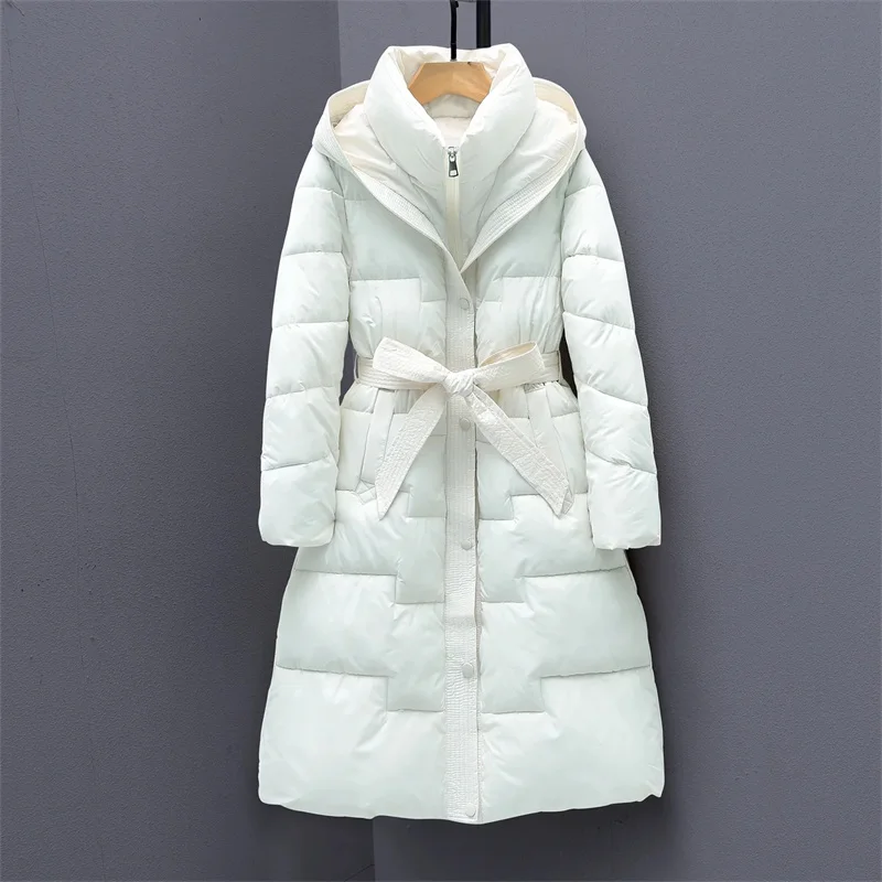Long Winter Down Cotton Jacket For Women Winter Coat Jacket Warm Down ...
