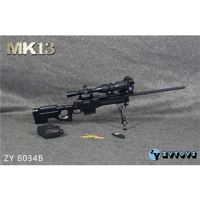 ZYTOYS MK13 Sniper Rifle 1/6 Scale Gun Model Not Launch For 12Inch ...