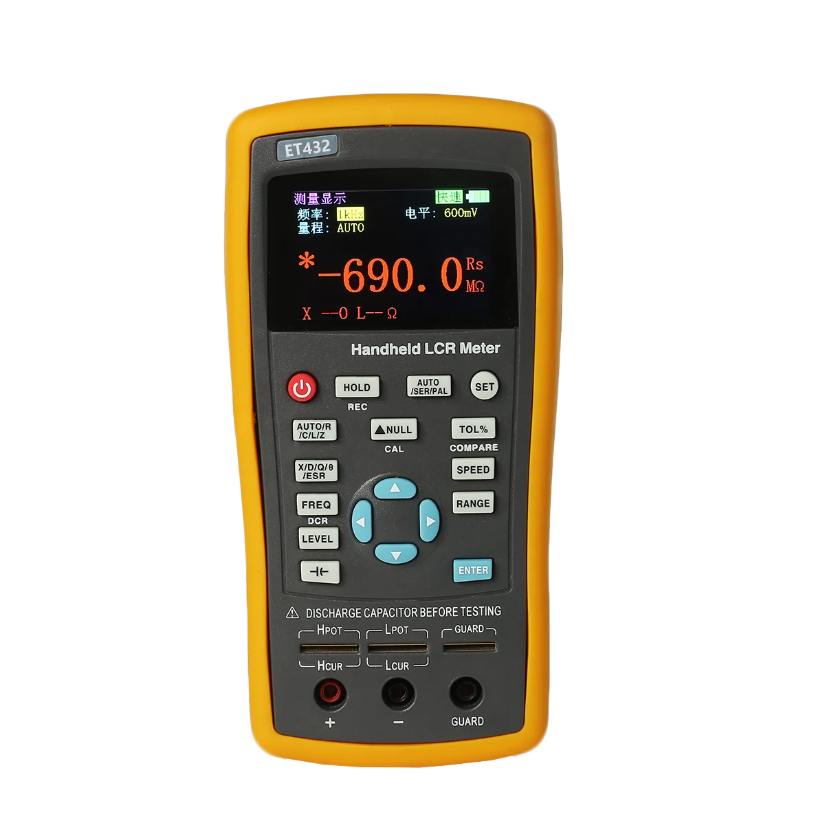 ET431 Lcr meter lcr tester Capacitance Inductance Resistance Meter ...