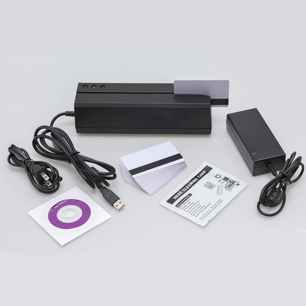 Lector de tarjetas MSR605 MSR 606, codificador de escritura, usb ...