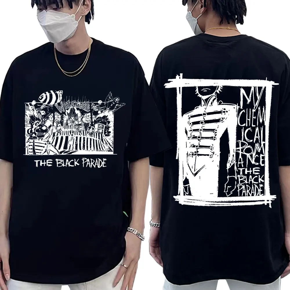 My Chemical Romance Mcr Dead T-Shirt Black Parade Punk Emo Rock Band ...