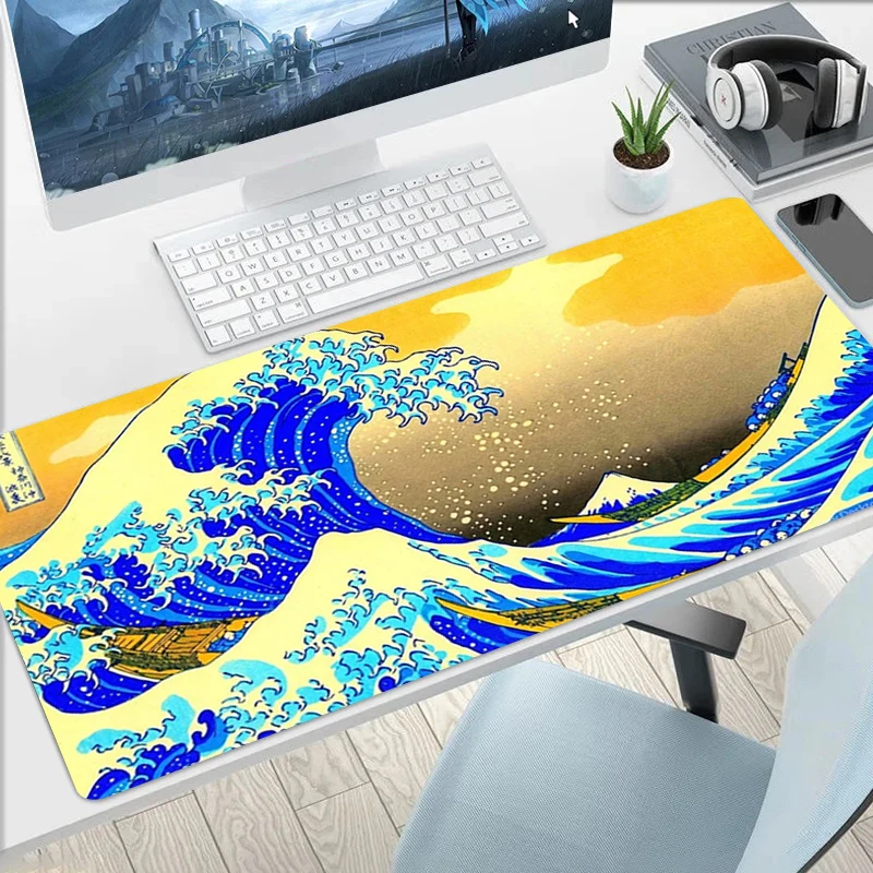 Great-Wave-Pad-for-Computer-Mouse-Mats-Gamer-Keyboard-Gaming ...
