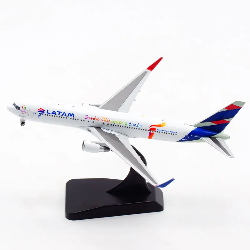 1:400 Scale Model B767-300er Pt-msy Latam Airlines Diecast Alloy ...