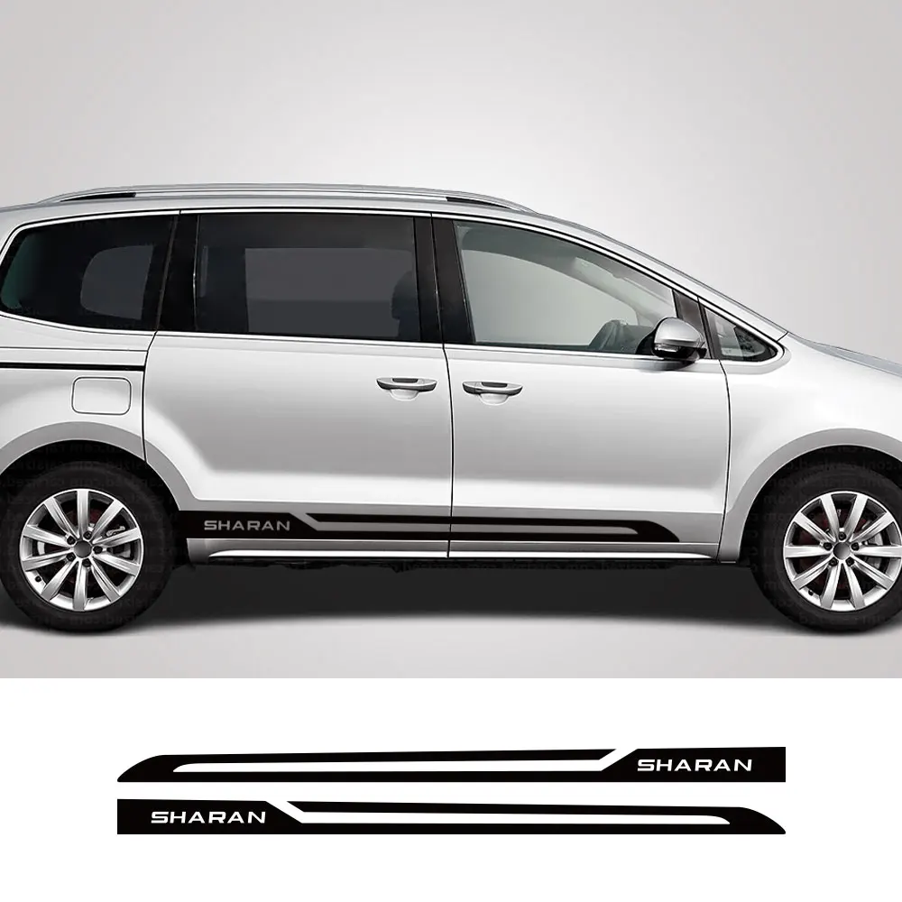 Car-Side-Door-Stickers-For-Volkswagen-VW-Sharan-7N-MPV-Camper-Van-Vinyl ...