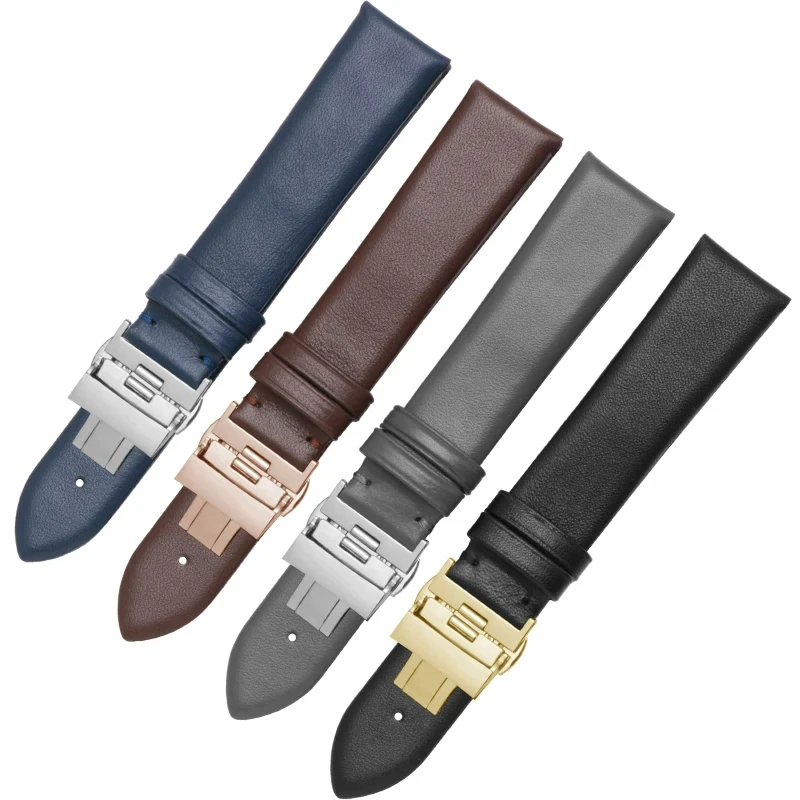 Quality-soft-genuine-leather-band-for-watch-18mm-20mm-22mm-replacement ...