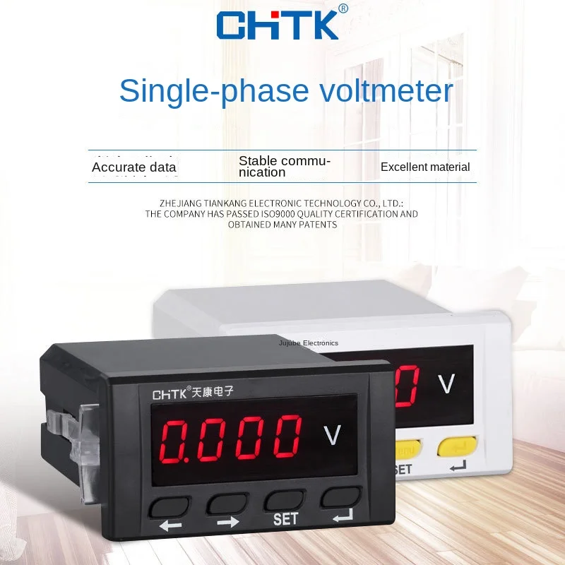 Multifunctional-instrument-single-phase-voltmeter-flat-type-data ...
