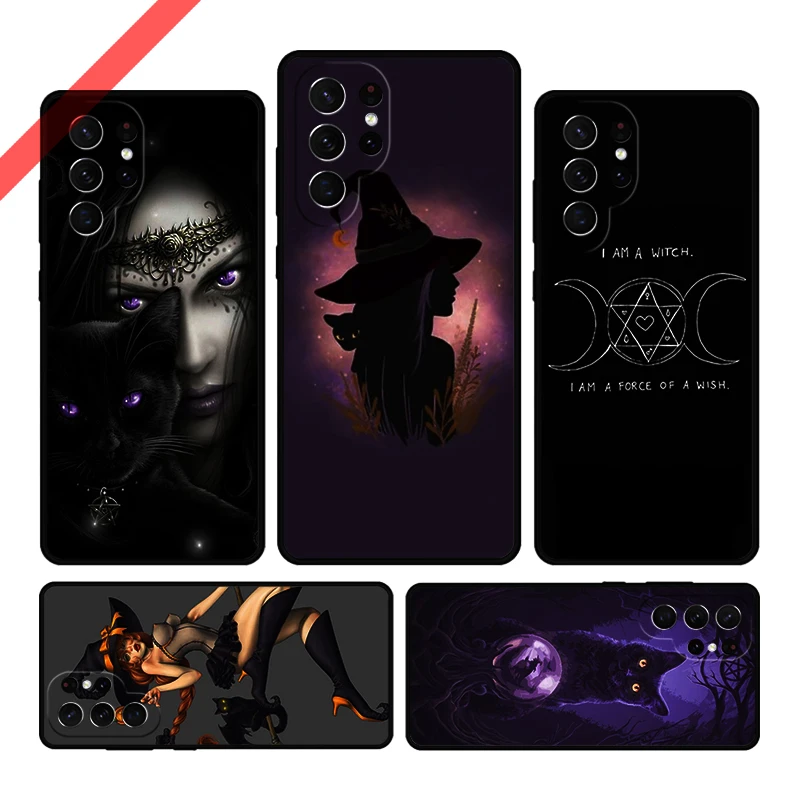 Witchcraft-Halloween-Cat-Dark-Witch-Phone-Case-For-Samsung-Galaxy-S20 ...