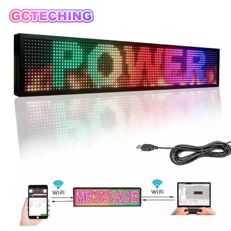 P10-LED-Billboard-Display-FULL-Color-Advertising-Lights-Programmable ...