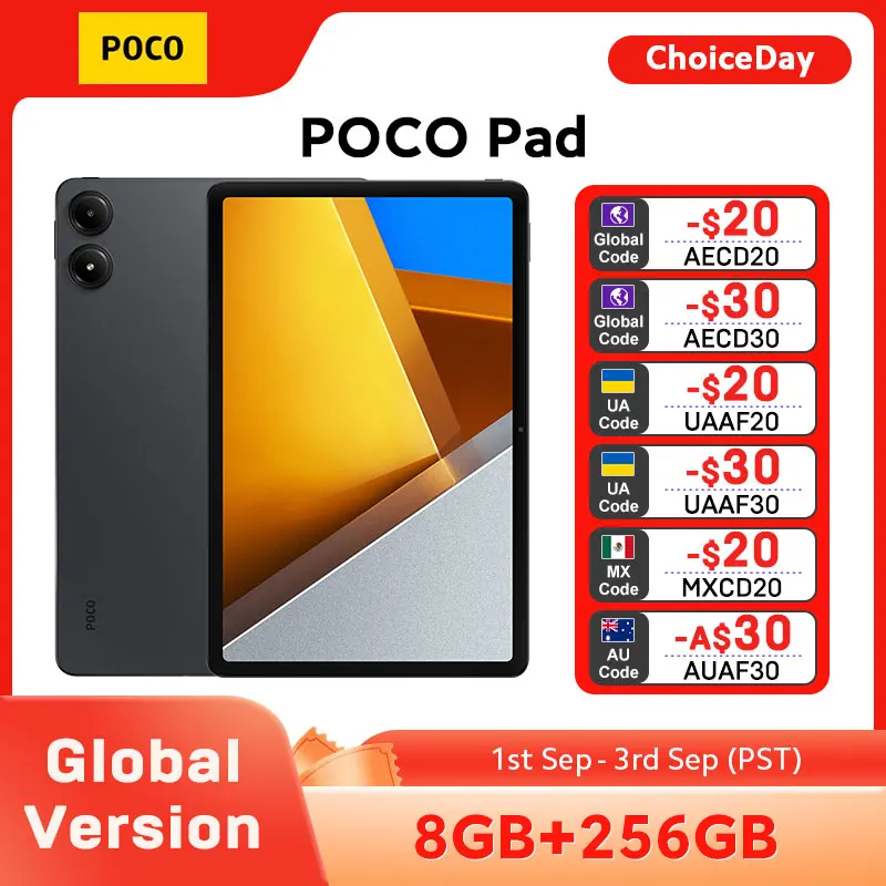 POCO-Pad-Tablet-Global-Version-8GB-256GB-Snapdragon-7s-Gen-2-Octa-core ...