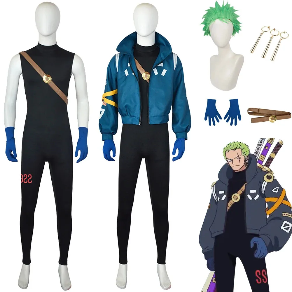 Roronoa-Zoro-egghisland-ada-Cosplay-Anime-ceket-tulum-kost-m-peruk ...