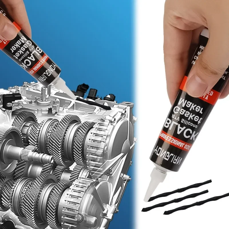 Car-engine-sealant-High-Temperature-Silicone-Repair-Adhesive-Waterproof ...