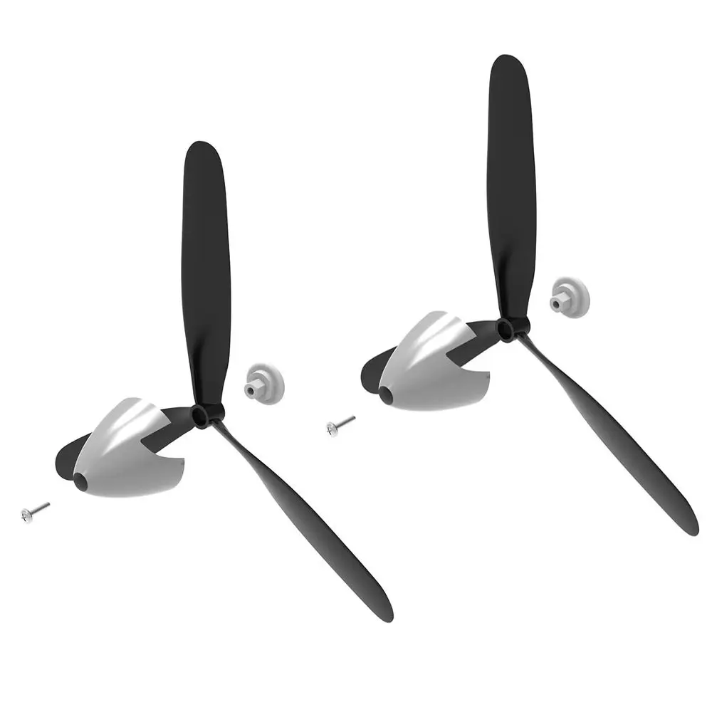 2PCS-Eachine-A6M-Zero-Aircraft-Fixed-Wing-Accessories-3-leaf-Blades ...