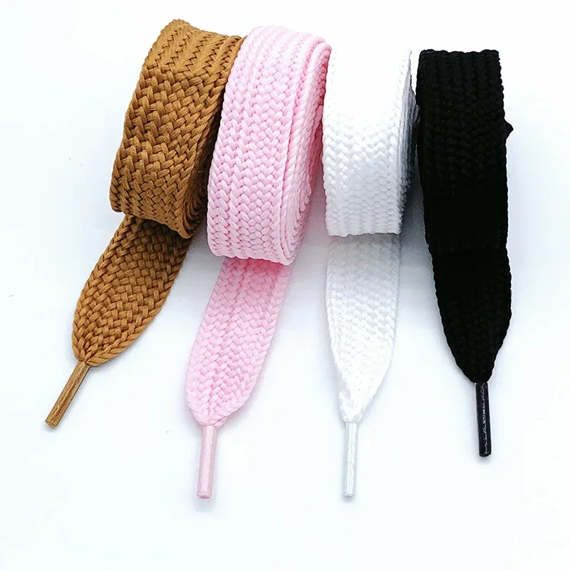 Cordones-anchos-de-2cm-para-zapatos-cordones-planos-informales-a-la ...
