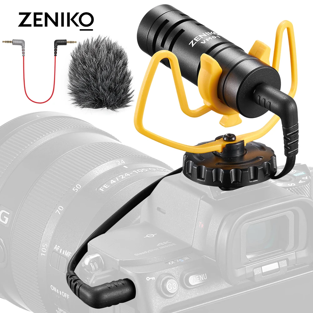 ZENIKO-VM01-Compact-Directional-Professional-Lightweight-Shotgun-Video ...