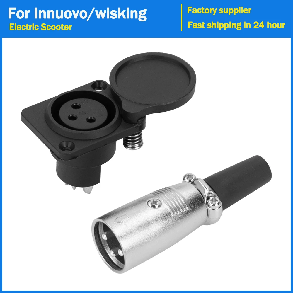 Battery-Charger-Port-3-Pin-3Prong-Plug-Adapter-Port-Charging-Cable-for ...