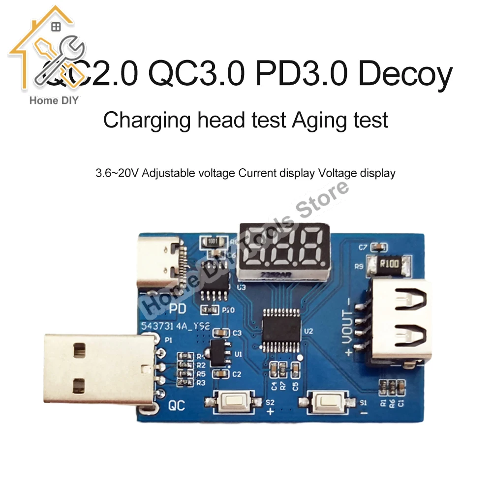 QC2-0-QC3-0-PD3-0-Deceiver-3-6-20V-Adjustable-Voltage-Charging-Test ...