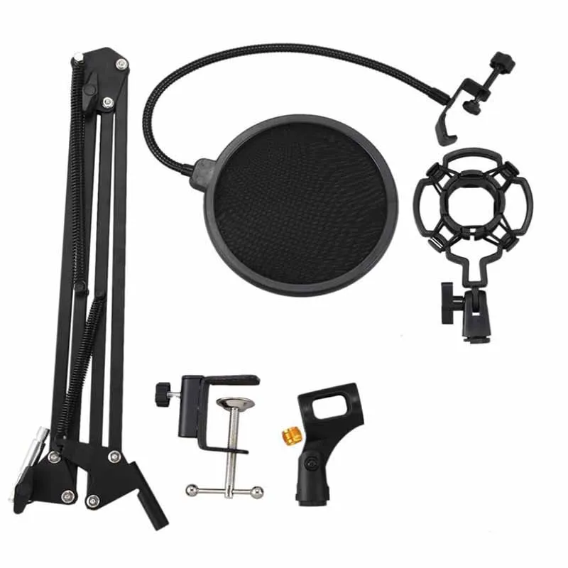 Extendable-Recording-Microphone-Holder-Suspension-Boom-Scissor-Arm ...