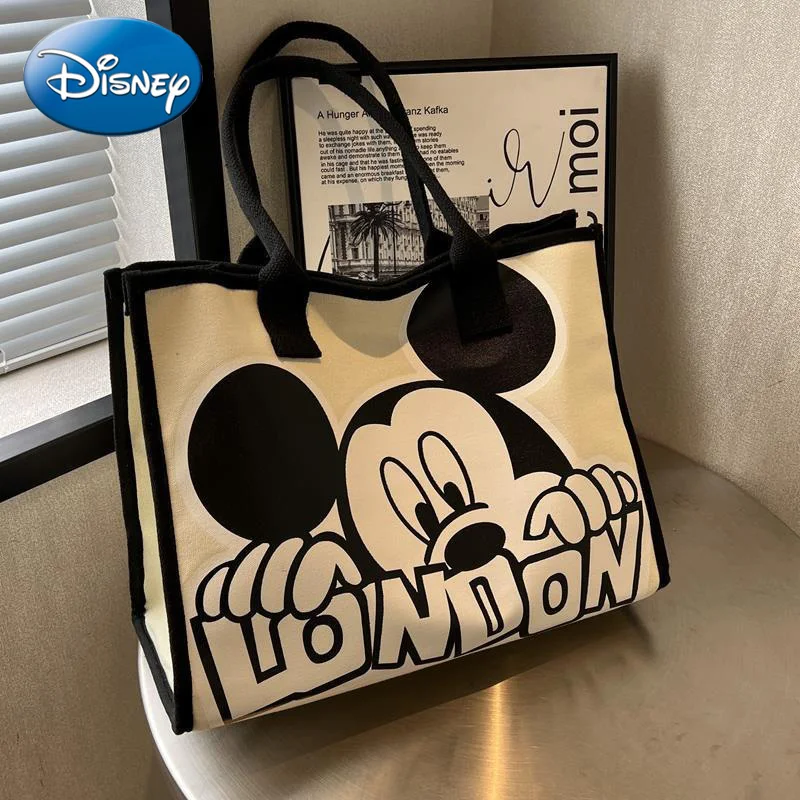 Disney-Multifuncional-Mickey-Bolsa-de-Lona-para-Mulheres-vers-til-Bolsa ...