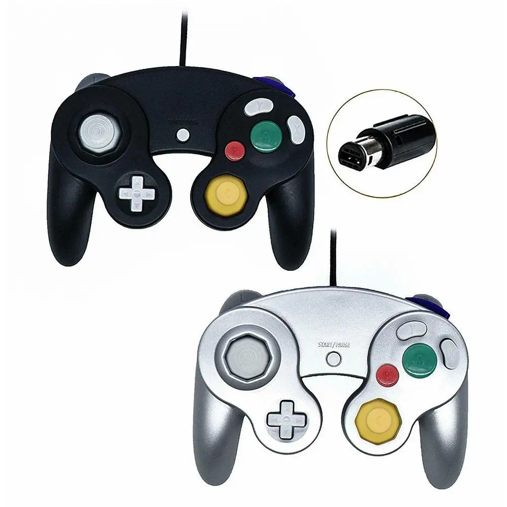 NEW-For-Gamecube-Controller-USB-Wired-Handheld-Joystick-For-Nintend-For ...