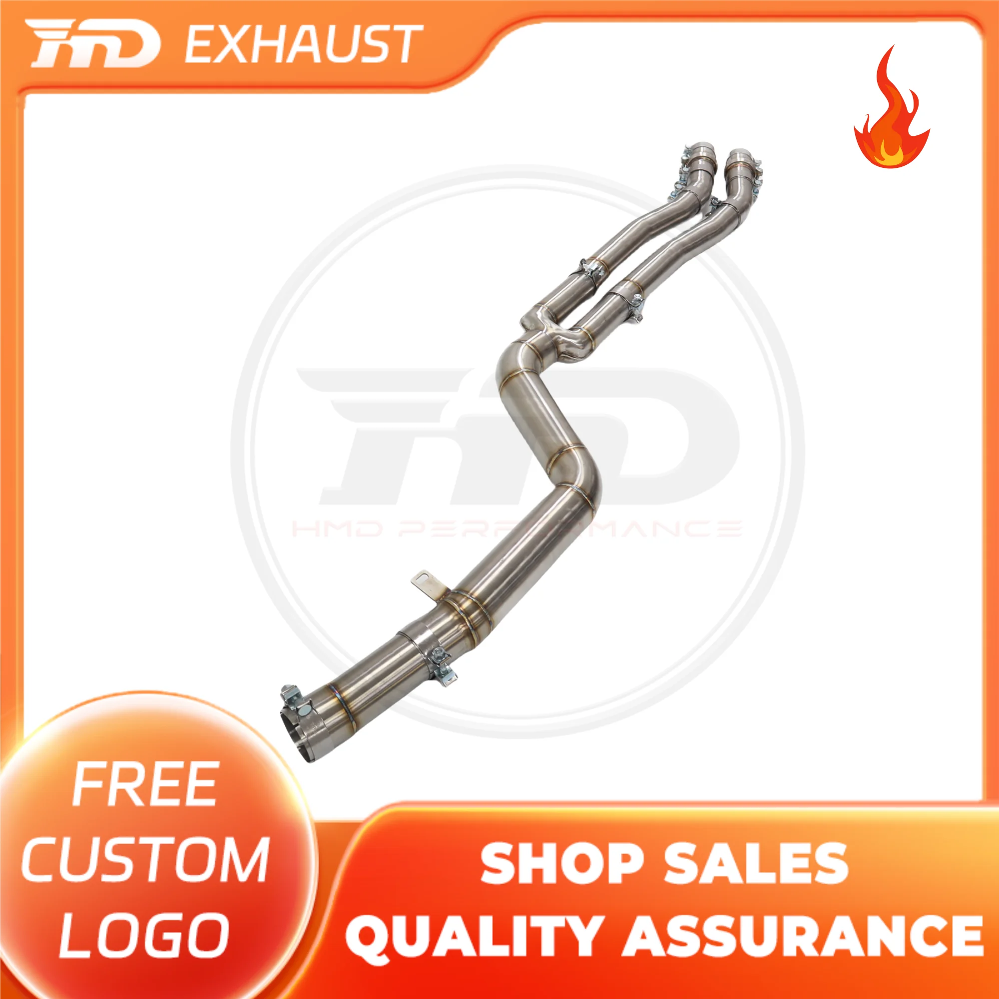 HMD Exclusive customization Stainless Steel Exhaust System Performance ...