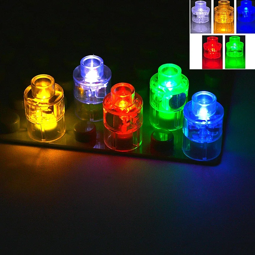 5Pcs-Big-Size-LED-Light-Round-Brick-Luminous-Lamp-Accessories-Colorful ...