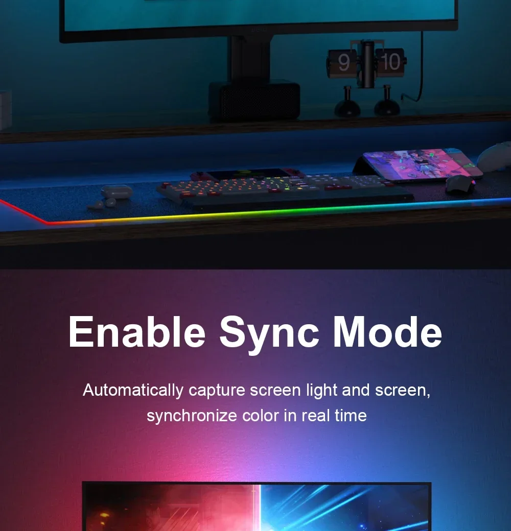 PC Monitor RGB Sync Backlight for Windows - BARTER HUTT