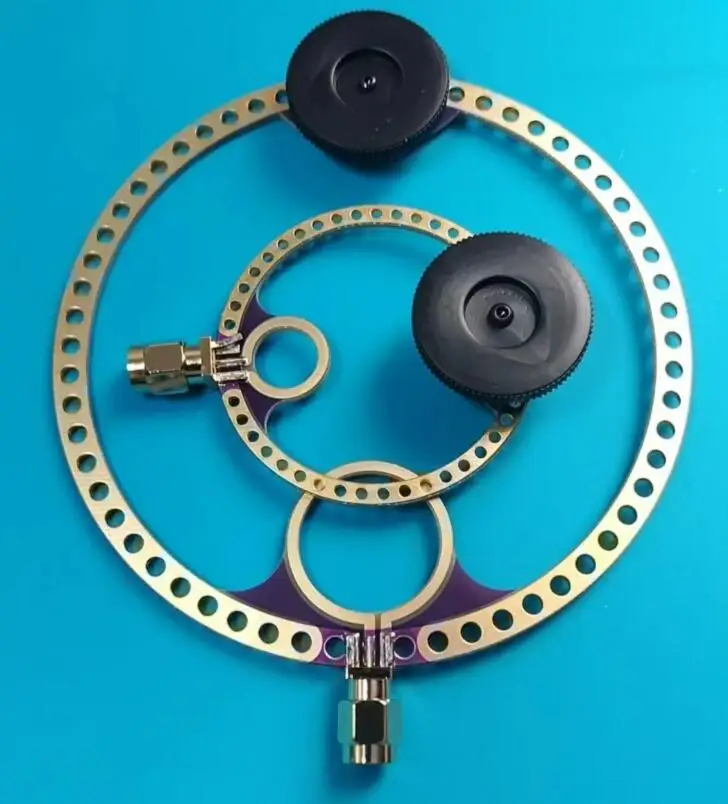 2PCS-UV-UHF-VHF-FM-Mini-Loop-Antenna-400M-470MHz-80M-150MHz-SMA-For ...