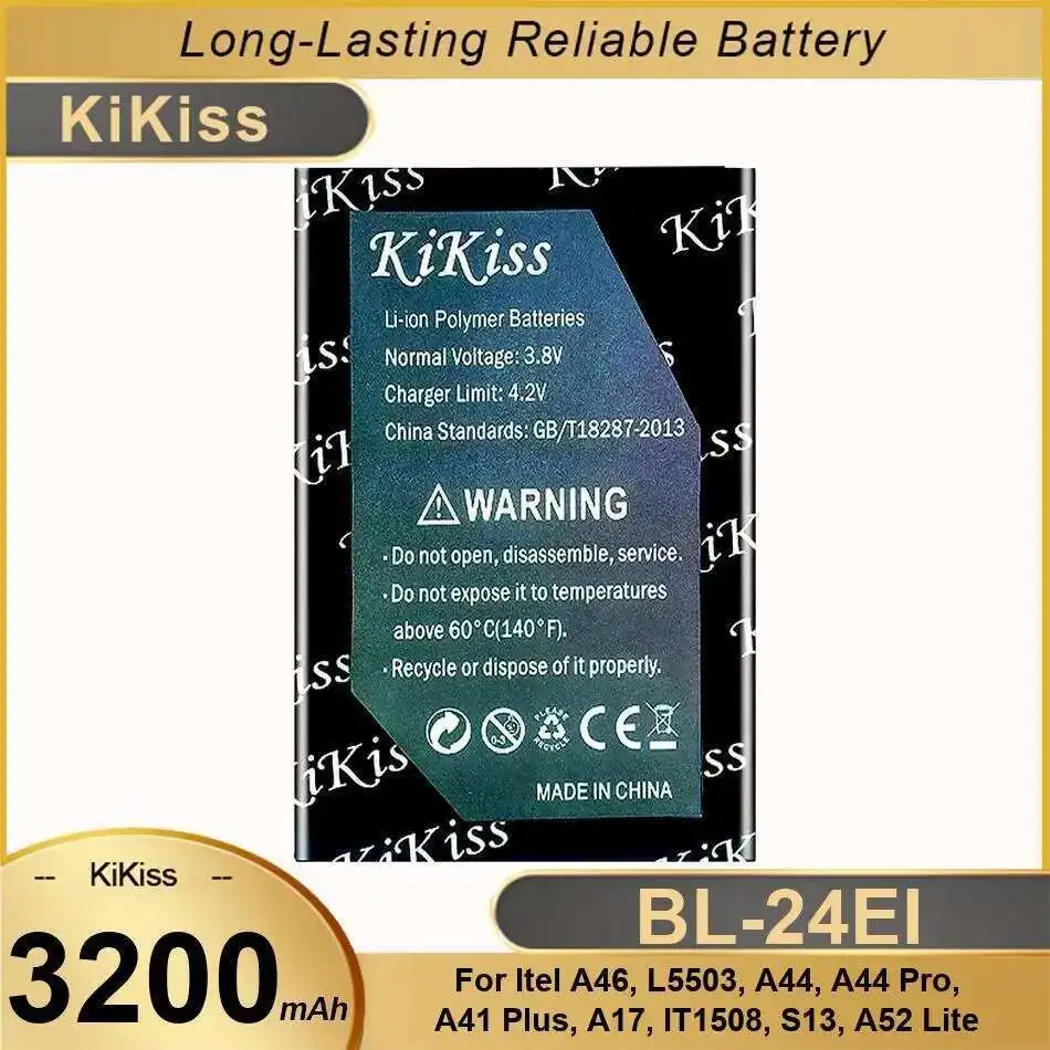 Mobile Phone Battery 3200Mah For Itel A46, L5503, A44, A44 Pro, A41 ...
