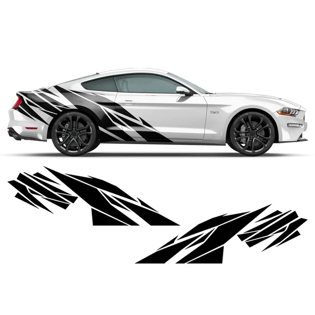 Checkered Car Stripes