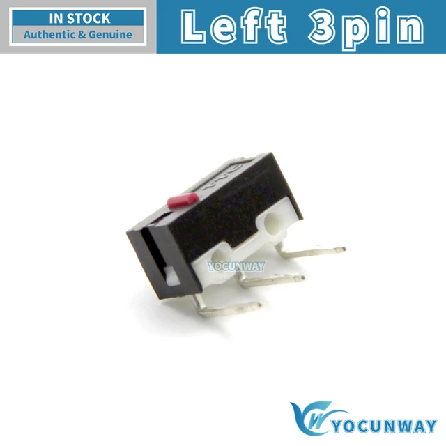 New Authentic Original TTC Mouse Micro Switch Left Right Bending 3PIN 5 ...