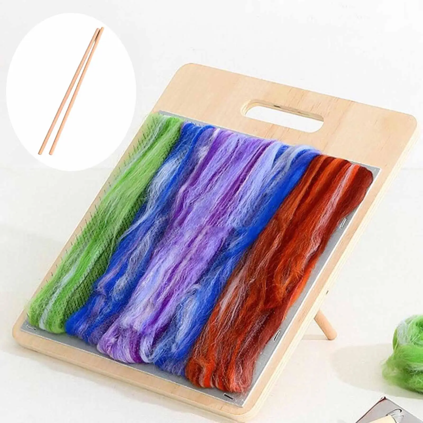Wool Blending Board Yarn Carding Board for Carder Making Wool Craft ...
