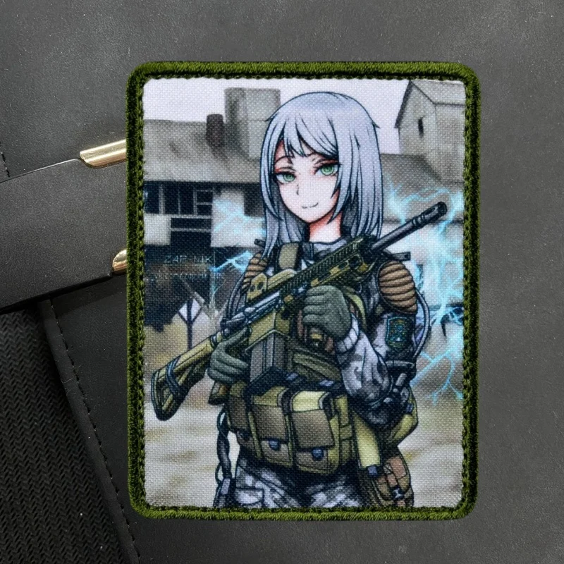 Beauty-Soldier-Soldier-Morale-Badge-Patch-Terrifying-Tactical-Military ...