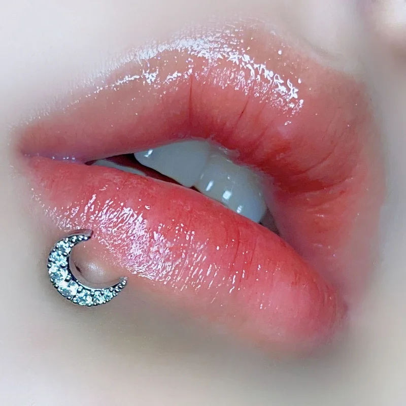 Transparent Lip Ring Tumblr