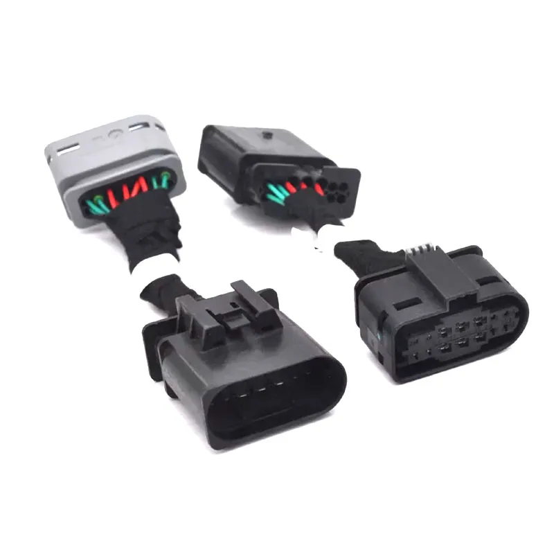 2x Retrofit facelift LCI Led Head light cable wire adaptor For CLA W118 ...