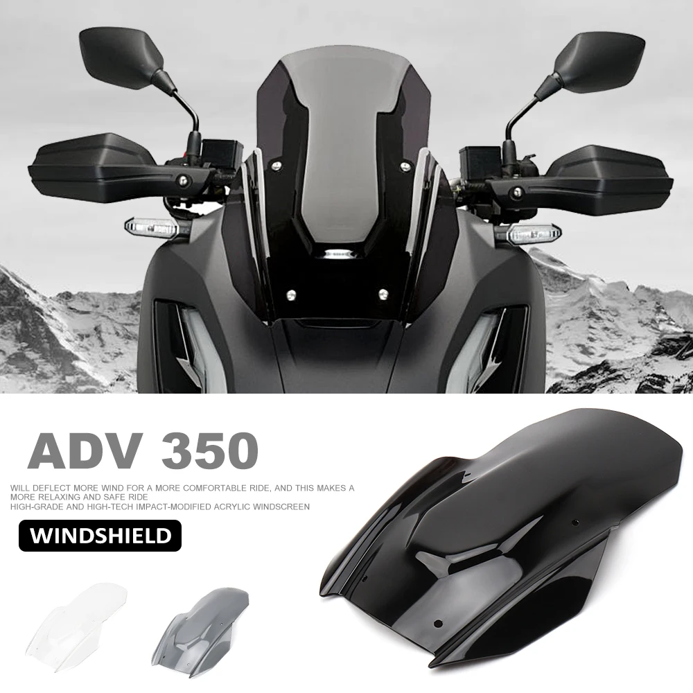 For-Honda-ADV-350-Adv350-ADV350-adv350-2022-2023-Windshield-Windscreen ...