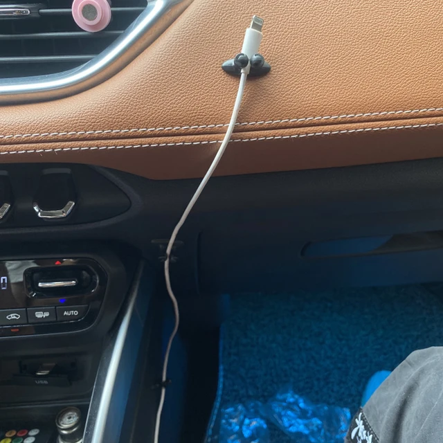 New Car Dashboard Mobile Phone Cable Manager Charger Cable Line ...