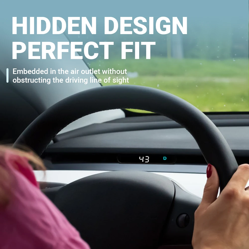 Hud Head Up Display For Tesla Model 3/model Y, Embedded Design, High ...