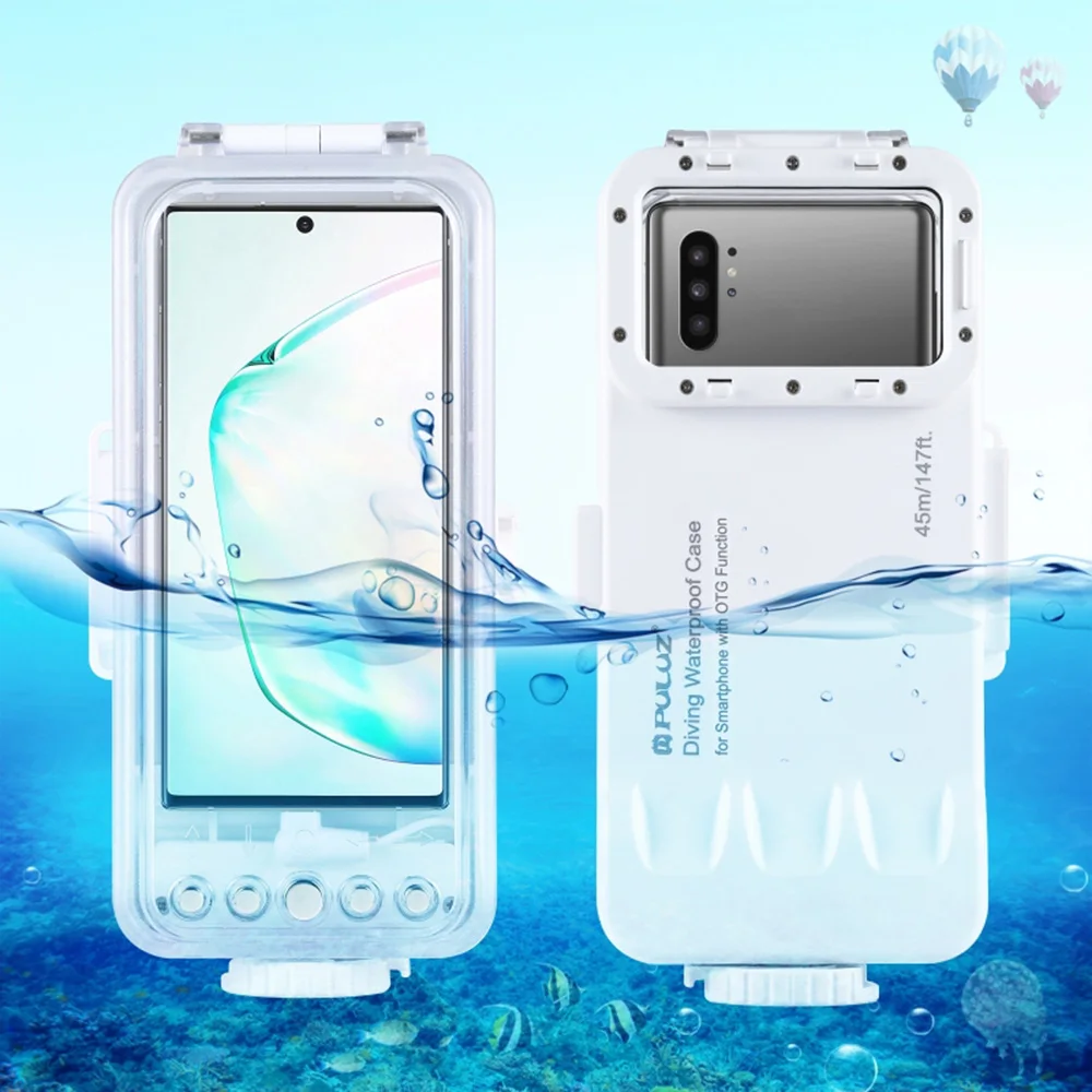 PULUZ-45M-Waterproof-Phone-Case-Diving-Case-Underwater-Housing ...