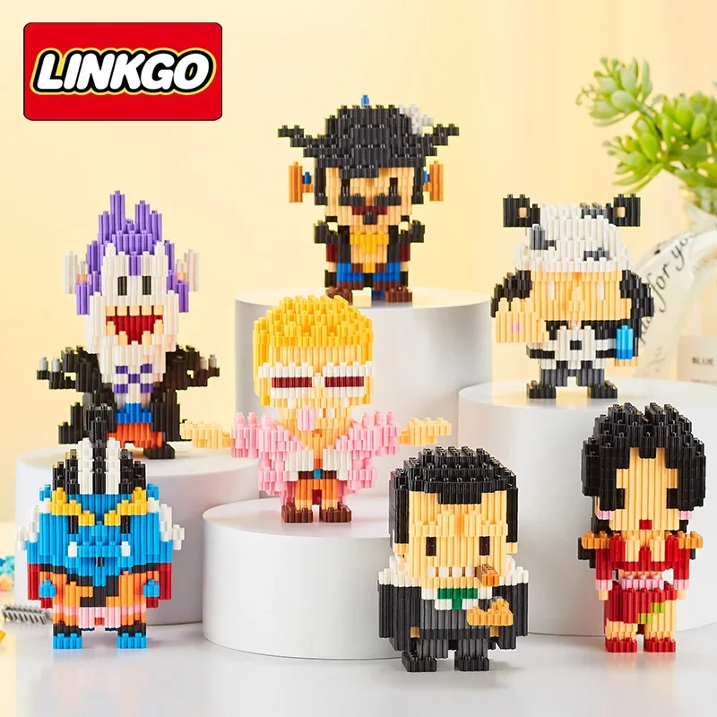 One-Piece-Linkgo-Micro-Building-Blocks-Boa-Doflamingo-Crocodile-Gekko ...