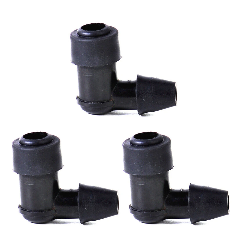 3PCS-90-Degree-Non-Resistor-Plug-Cap-Cover-Fits-For-Motorcycle-Dirt ...