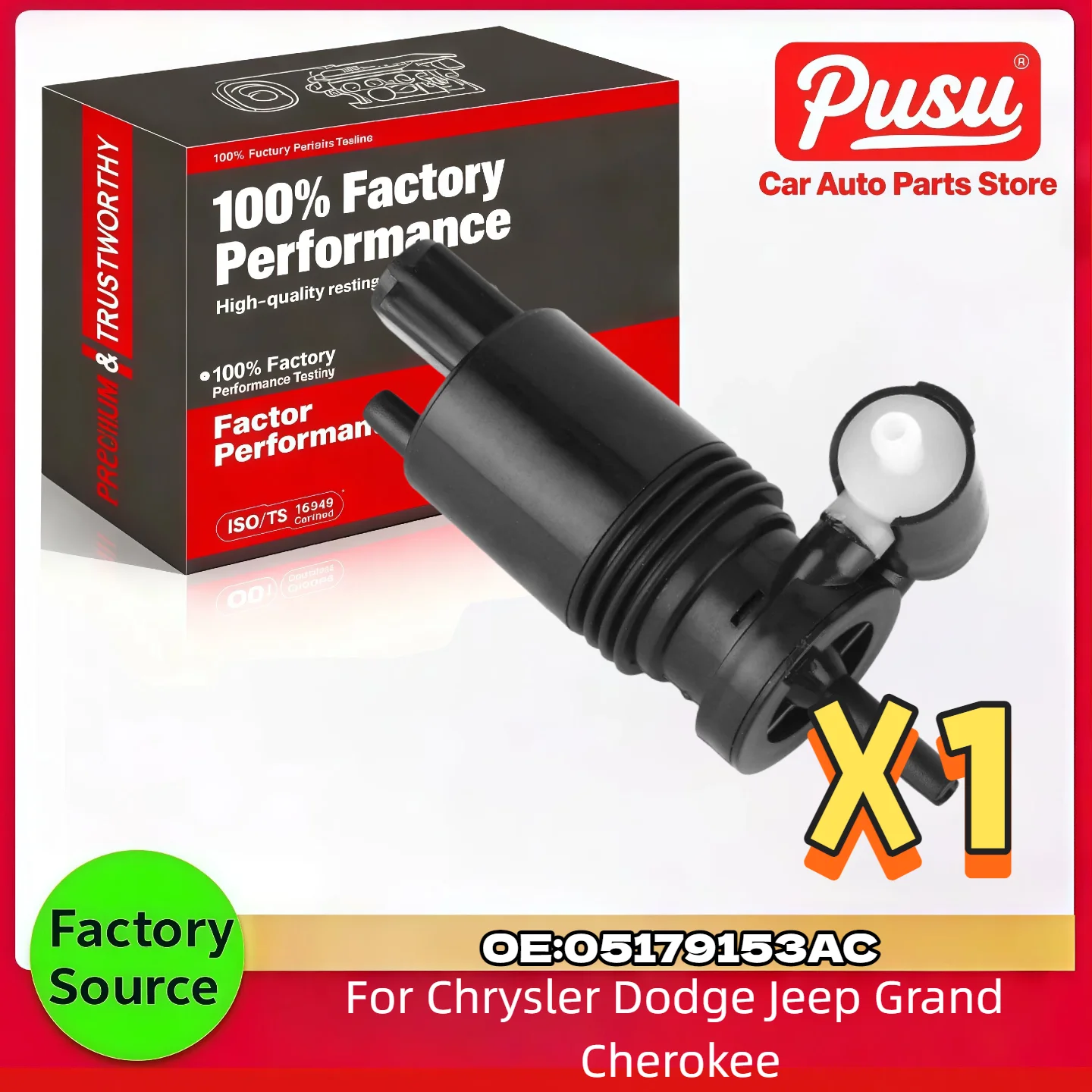For Chrysler For Dodge For Jeep Grand Cherokee New Windshield Washer ...