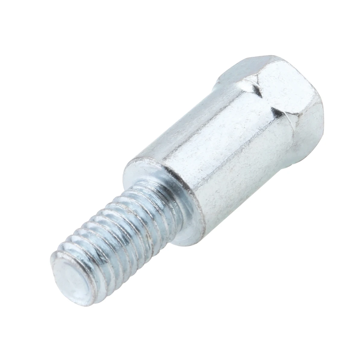 8mm Anti clockwise To Clockwise Mirror Adapter Silver Steel Metal ...