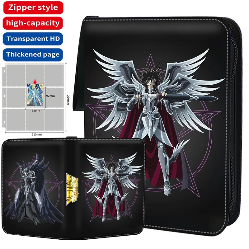 4-9-Pocket-Saint-Seiya-Card-Binder-Collector-Book-Folder-Zipper-Anime ...