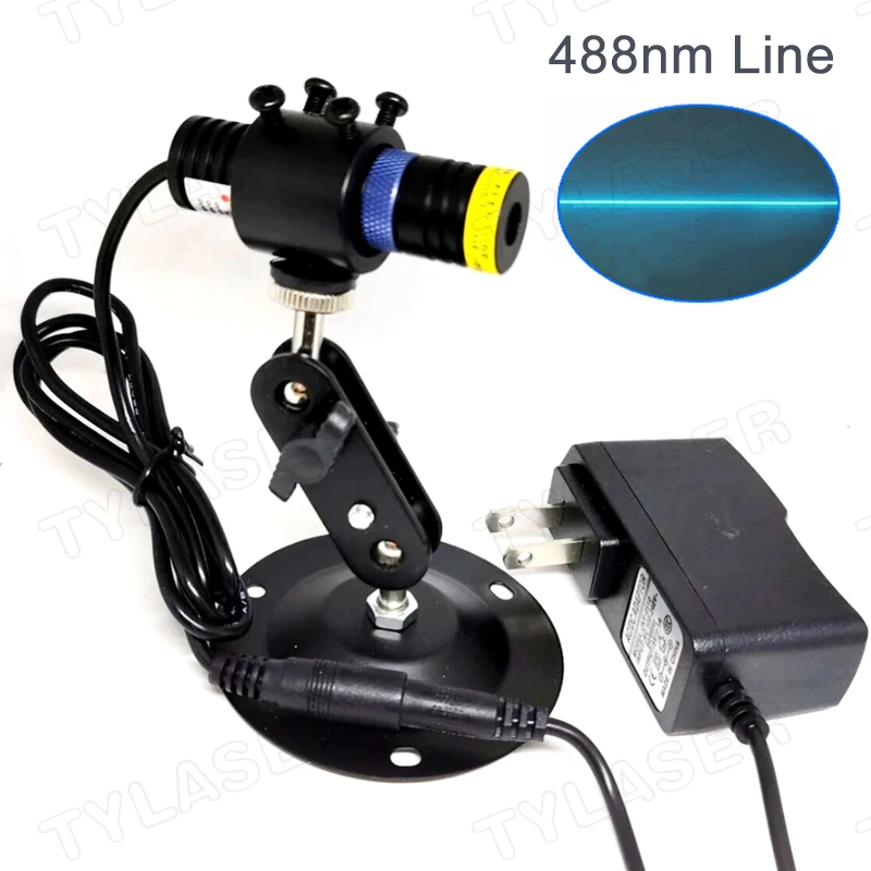Focusable Locator D18*65mm 488nm 10mw 20mw 30mw 60mW Laser Line Module ...