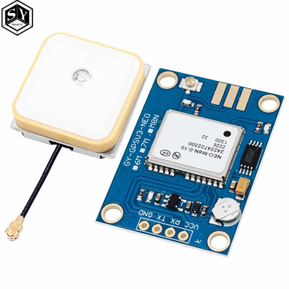 GY-GPSV3 NEO-M8N GPS Module for APM MWC Flight Controller PX4 Pixhawk ...