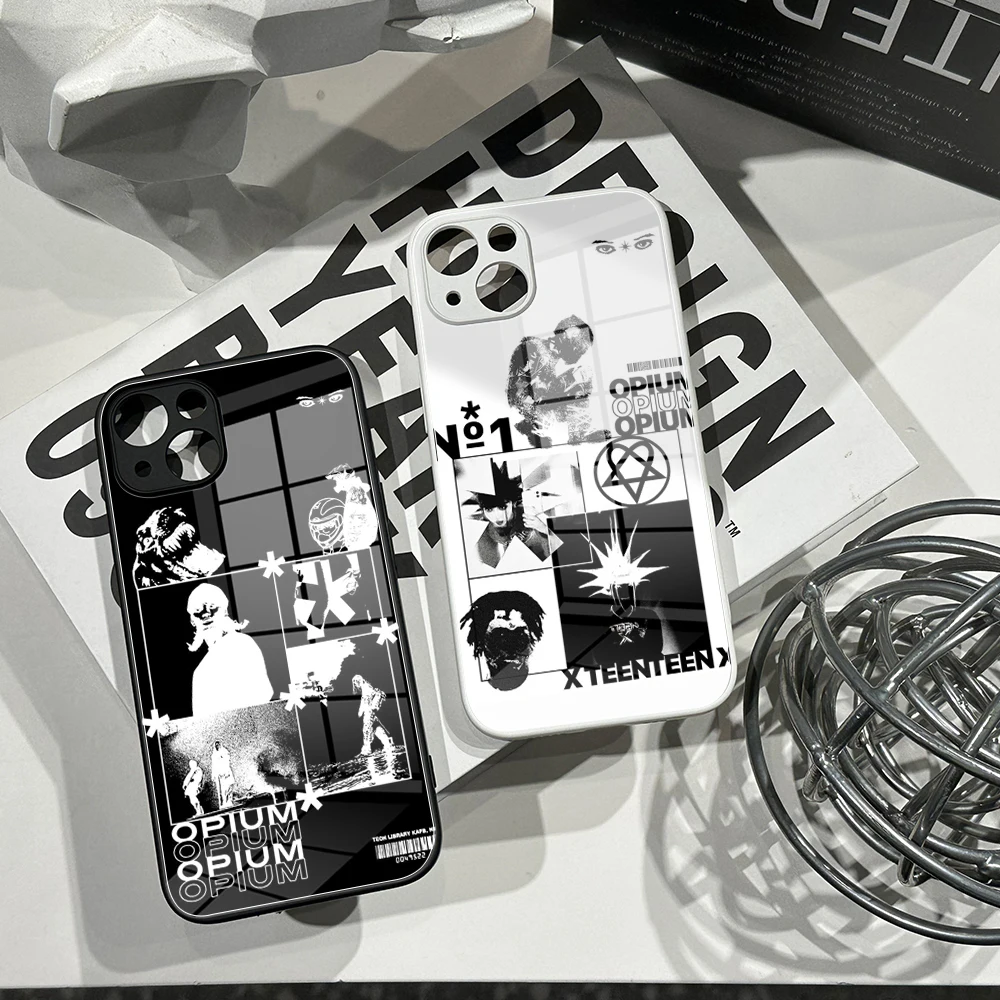 For IPhone13Pro Luxury INS Art-Opium Asterisk Poster Cases Tempered ...