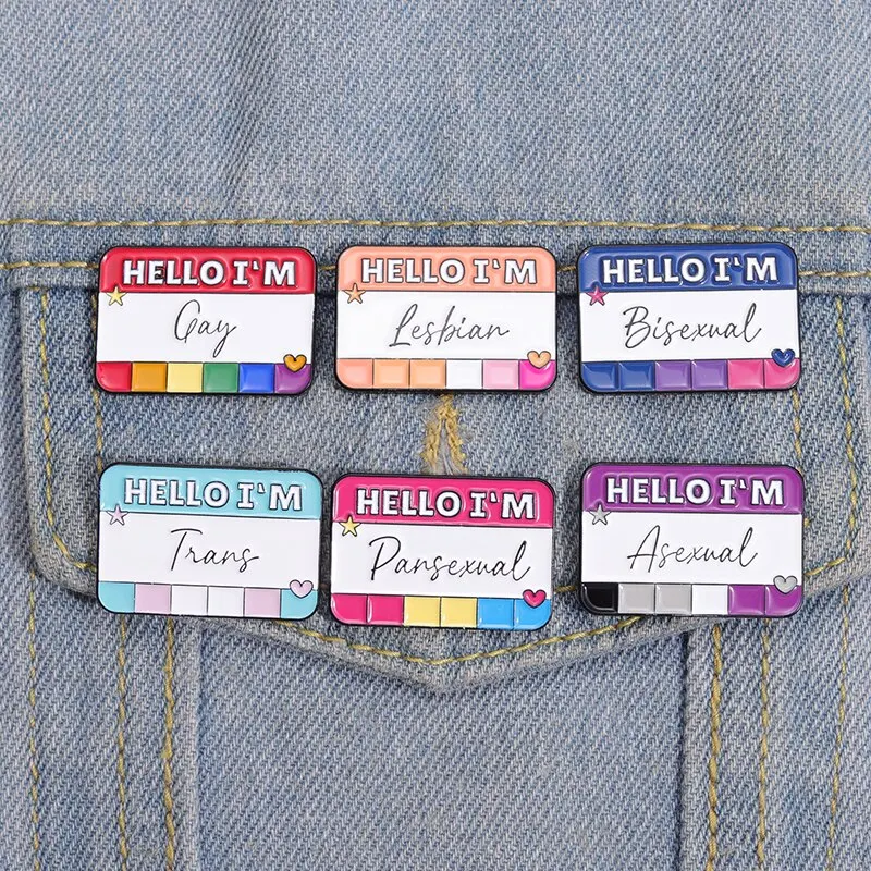 Hello-I-m-LGBT-Enamel-Pins-Custom-BI-Pan-Asexual-Trans-Gay-Lesbian ...