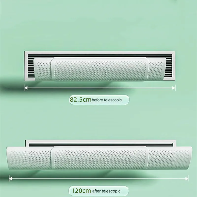 120cmAdjustable-Air-Conditioner-Wind-Deflector-Anti-Direct-Blowing ...