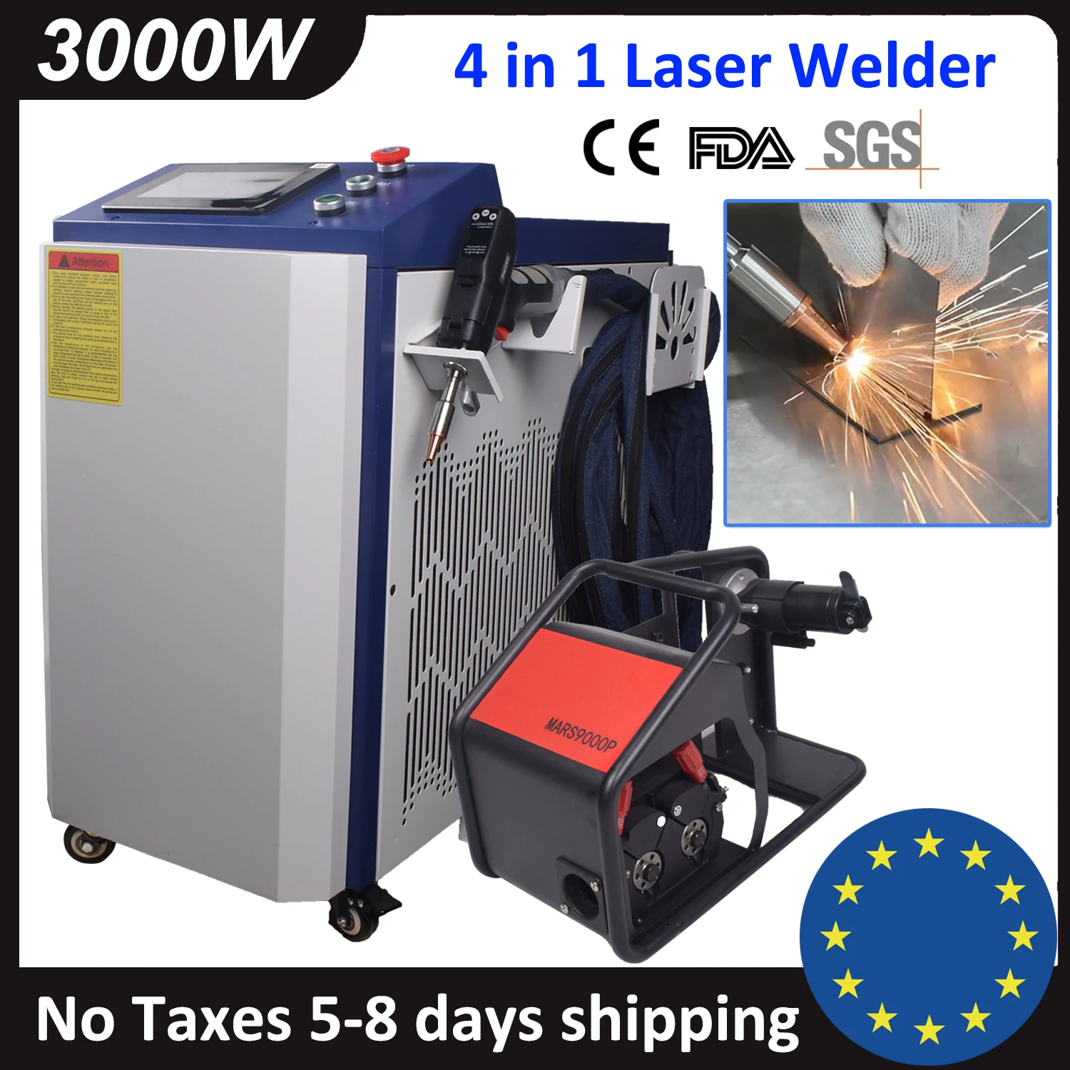 3000W-Reci-Fiber-Laser-Welding-Machine-4-in-1-Laser-Welding-Cleaning-Cutting-Machine-Handheld ...